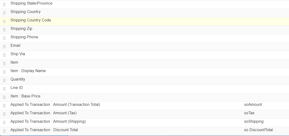 ShipHero - NetSuite QuickStart Template Implementation – Nova Module Help