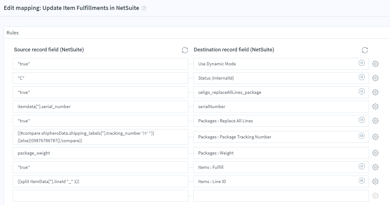 ShipHero - NetSuite QuickStart Template Implementation – Nova Module Help