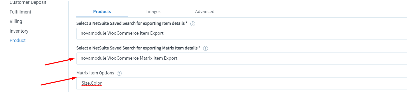 Configure - Product Flow – Nova Module Help