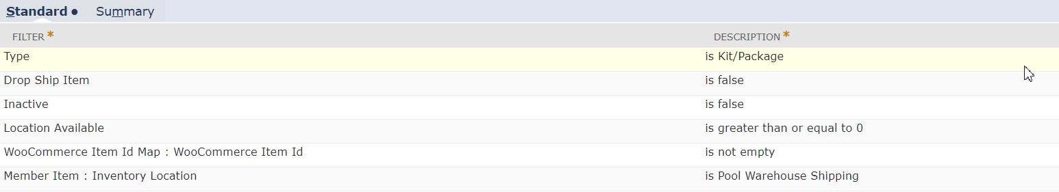 Configure - Inventory Flow – Nova Module Help