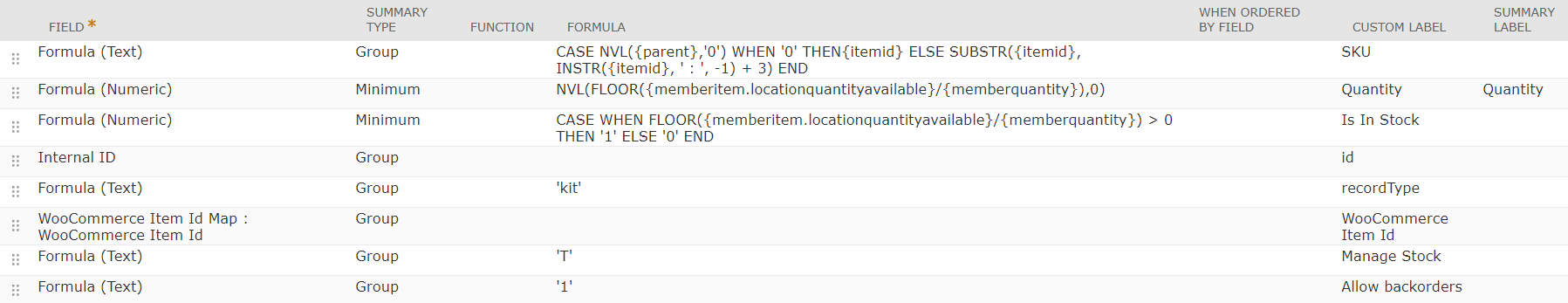 Configure - Inventory Flow – Nova Module Help